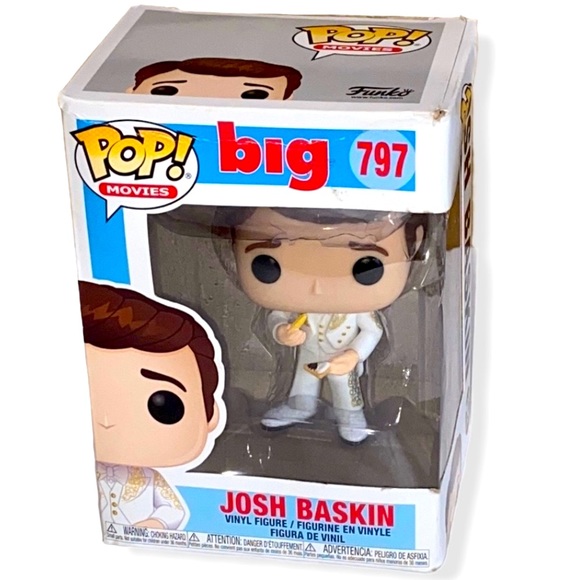 Funko | Games | Funko Pop Big Movie 8s Retro Josh Baskin White Tuxedo ...